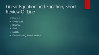 Applications Of Math In Real Life And Business | PPTX