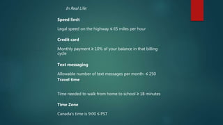 Applications Of Math In Real Life And Business | PPTX