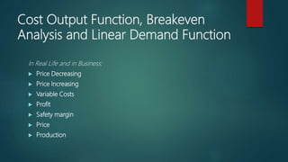 Applications Of Math In Real Life And Business | PPTX