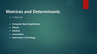 Applications Of Math In Real Life And Business | PPTX