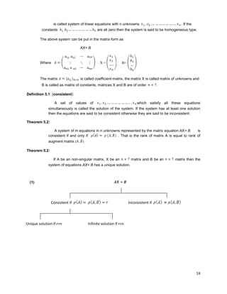 Business matrices complete lecture-note 1 | PDF