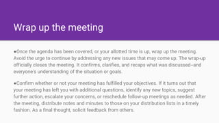 communication use in business meetings | PPTX