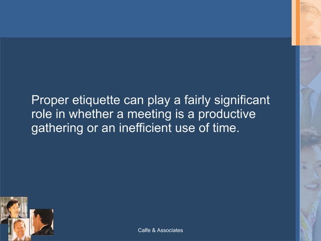 Business Meeting Etiquette | PPT