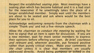 Business meeting etiquette | PPTX