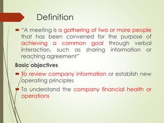 Different aspects of Business meeting .. | PDF