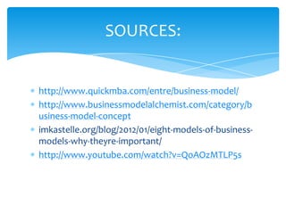Business model | PPTX