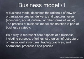 Business model | PPT