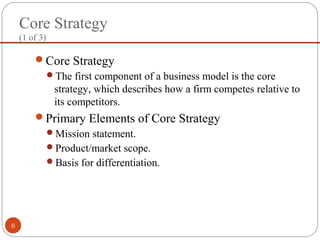 Business model | PPT