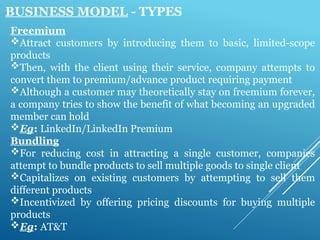 Business Model, Types, Components .pptx