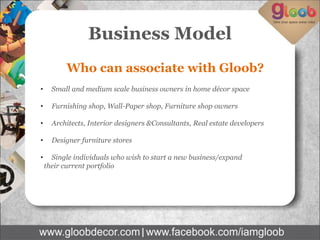 Business Model Franchisee - Gloob Decor | PDF