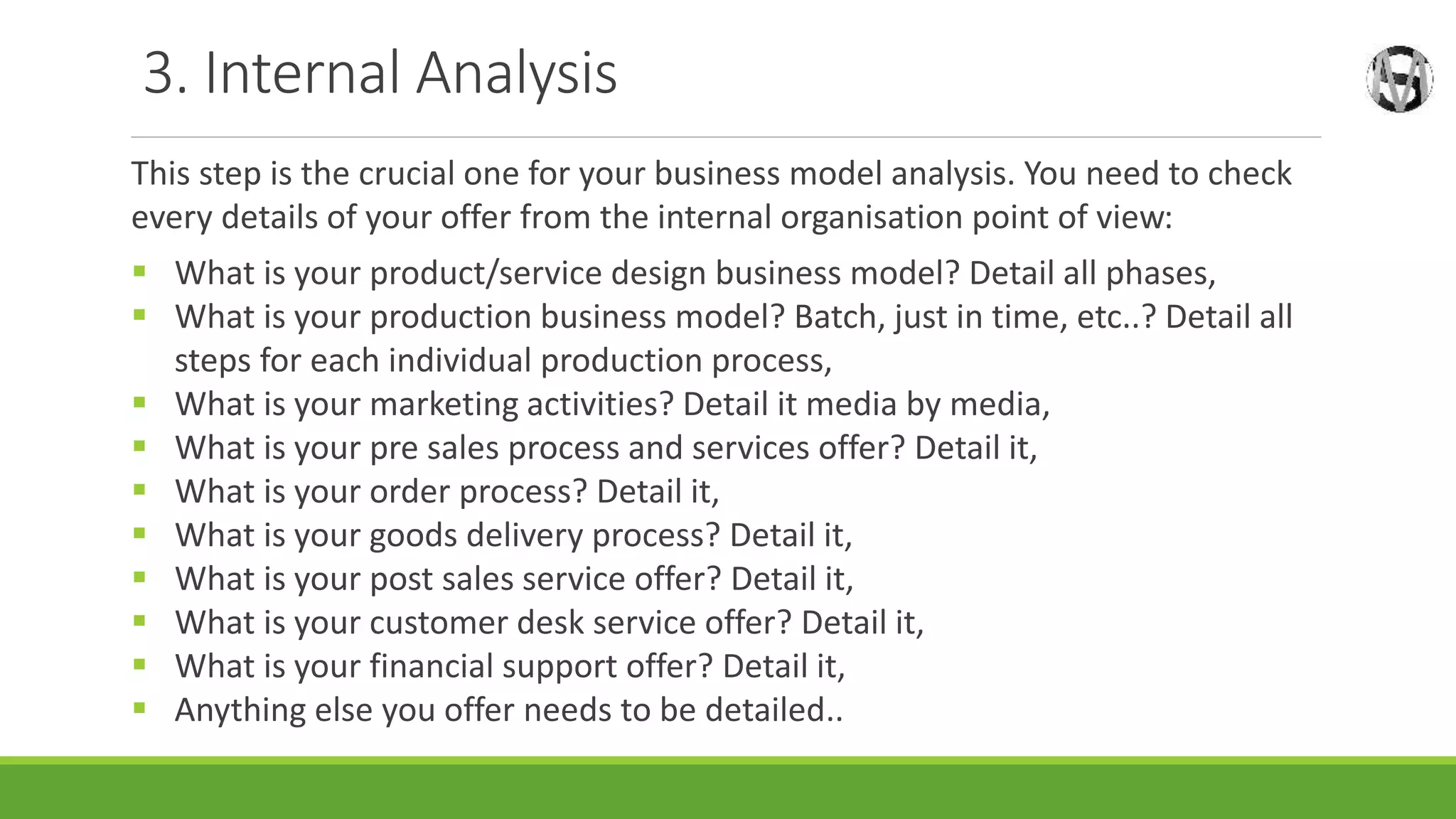 Business model analysis | PPTX