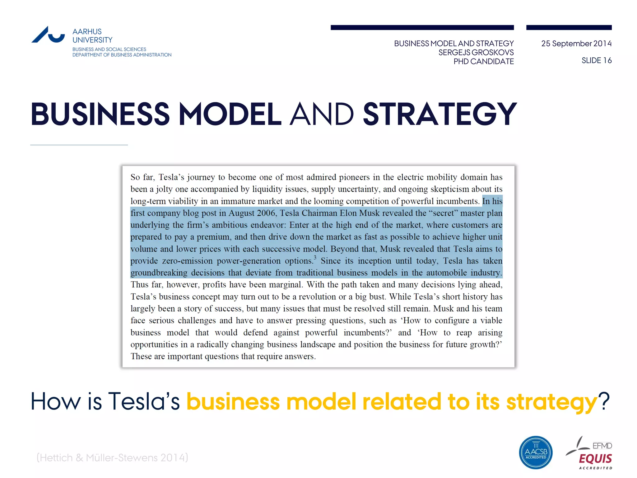 Business Model and Strategy | PDF