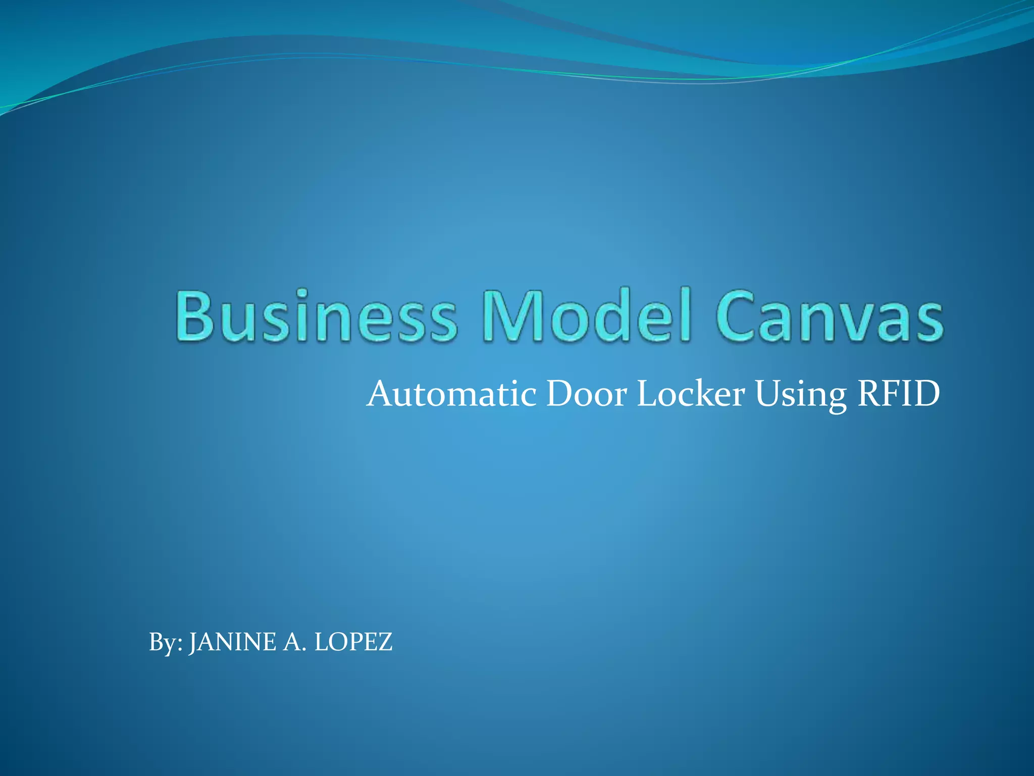 Business model canvas | PPTX
