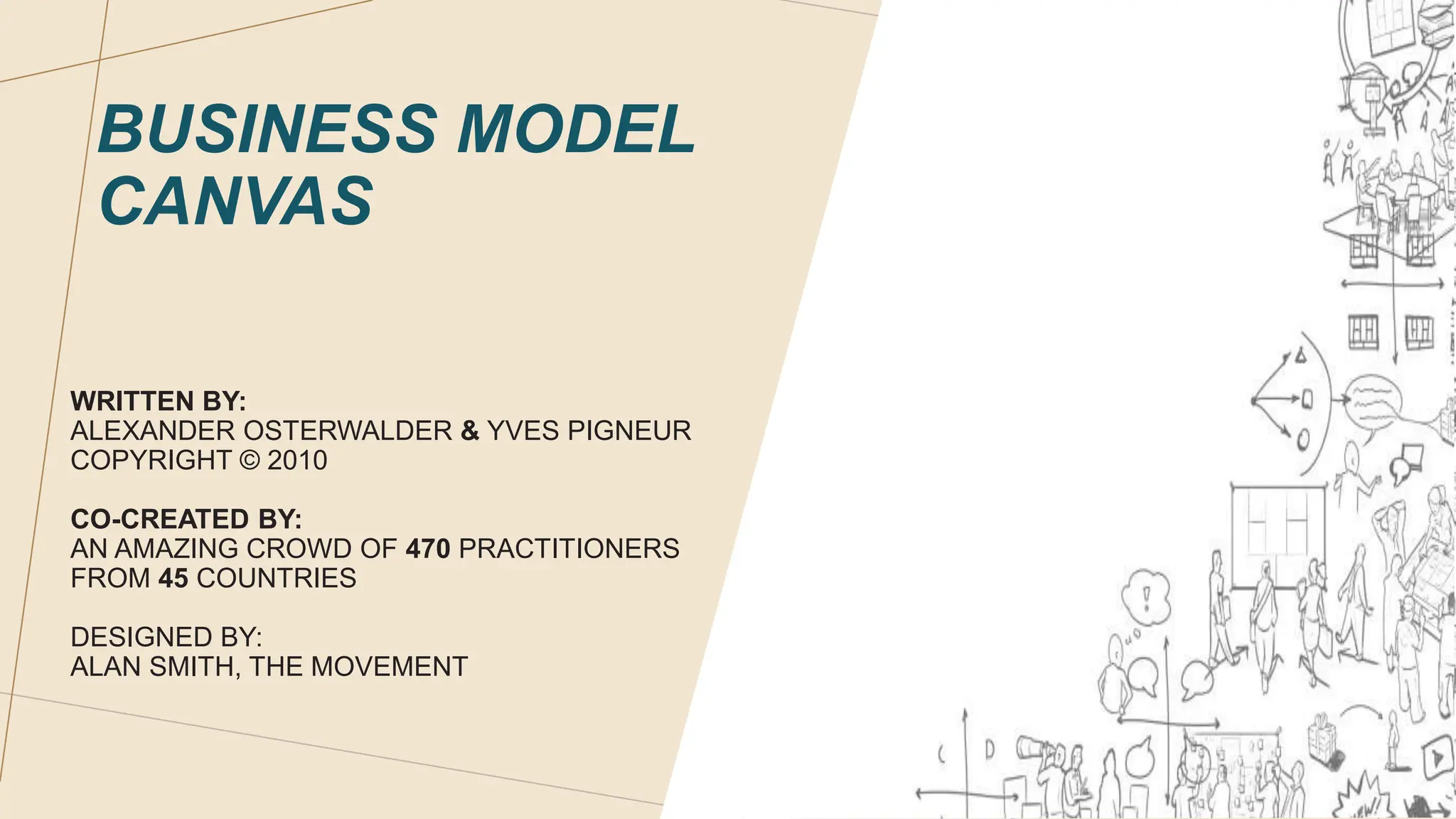 Business Model generation, business model canvas | PPTX