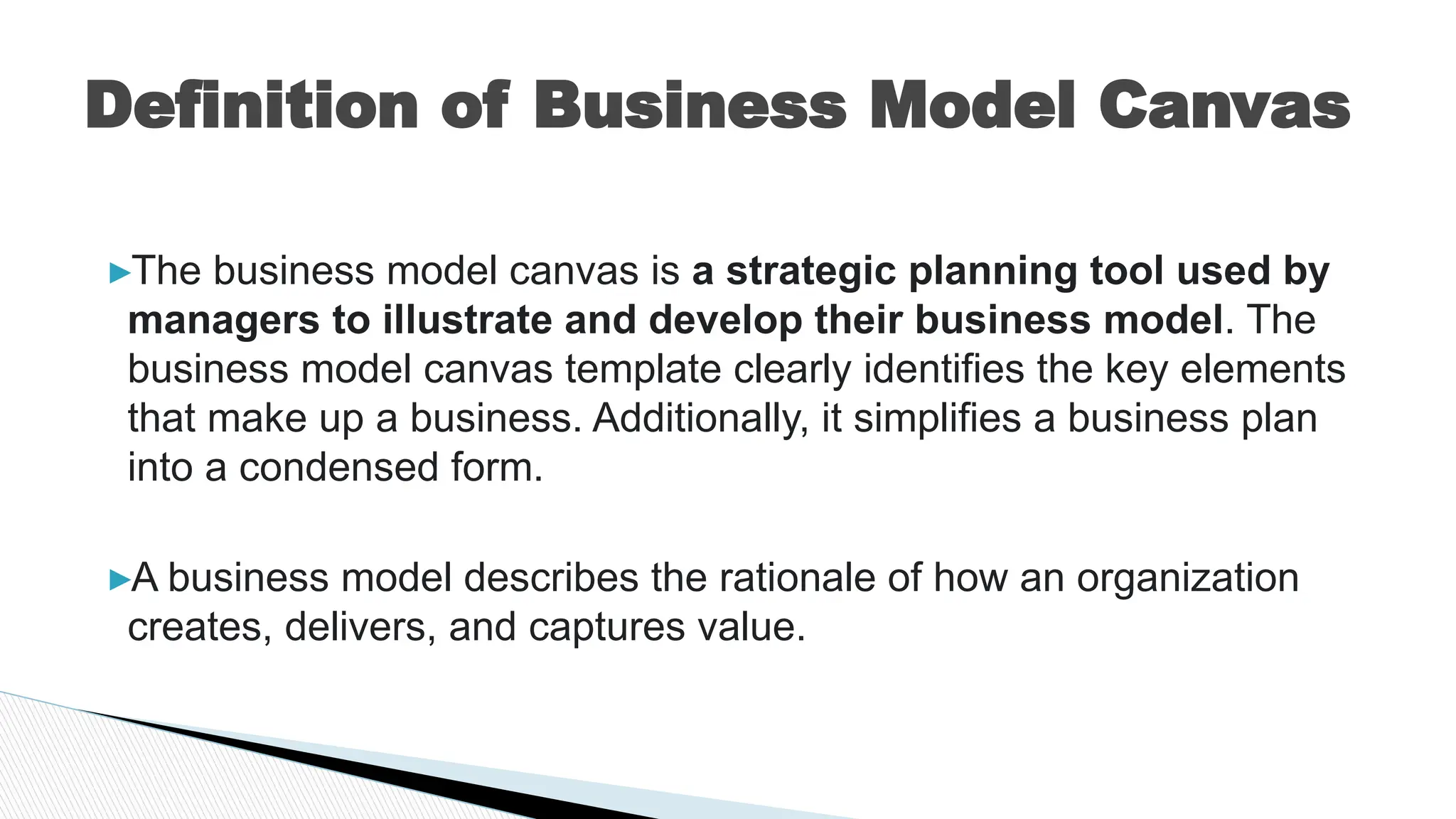 Business Model Canvas – 9 Building Blocks | PPTX
