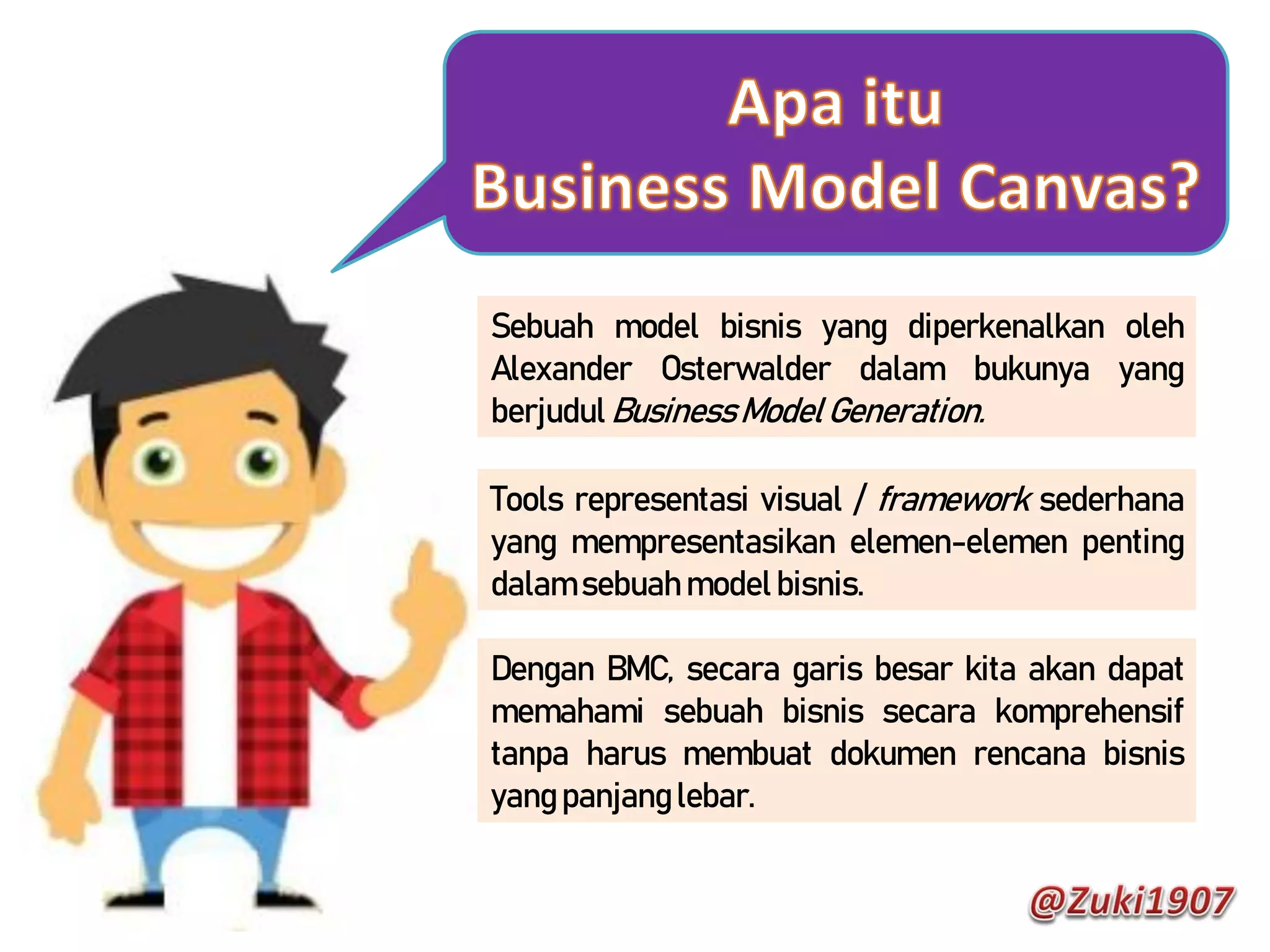 Business model canvas by marzuki (seri presentasi) | PDF