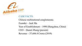 Business Model Canvas of Alibaba. | PPTX | Sales | Business