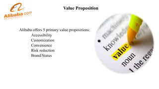Business Model Canvas of Alibaba. | PPTX