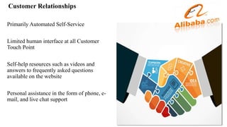 Business Model Canvas of Alibaba. | PPTX