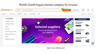 Business Model Canvas of Alibaba. | PPTX