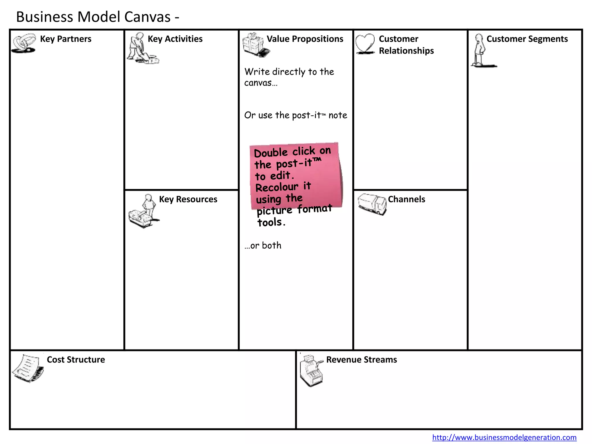 Business model canvas_template | PPT