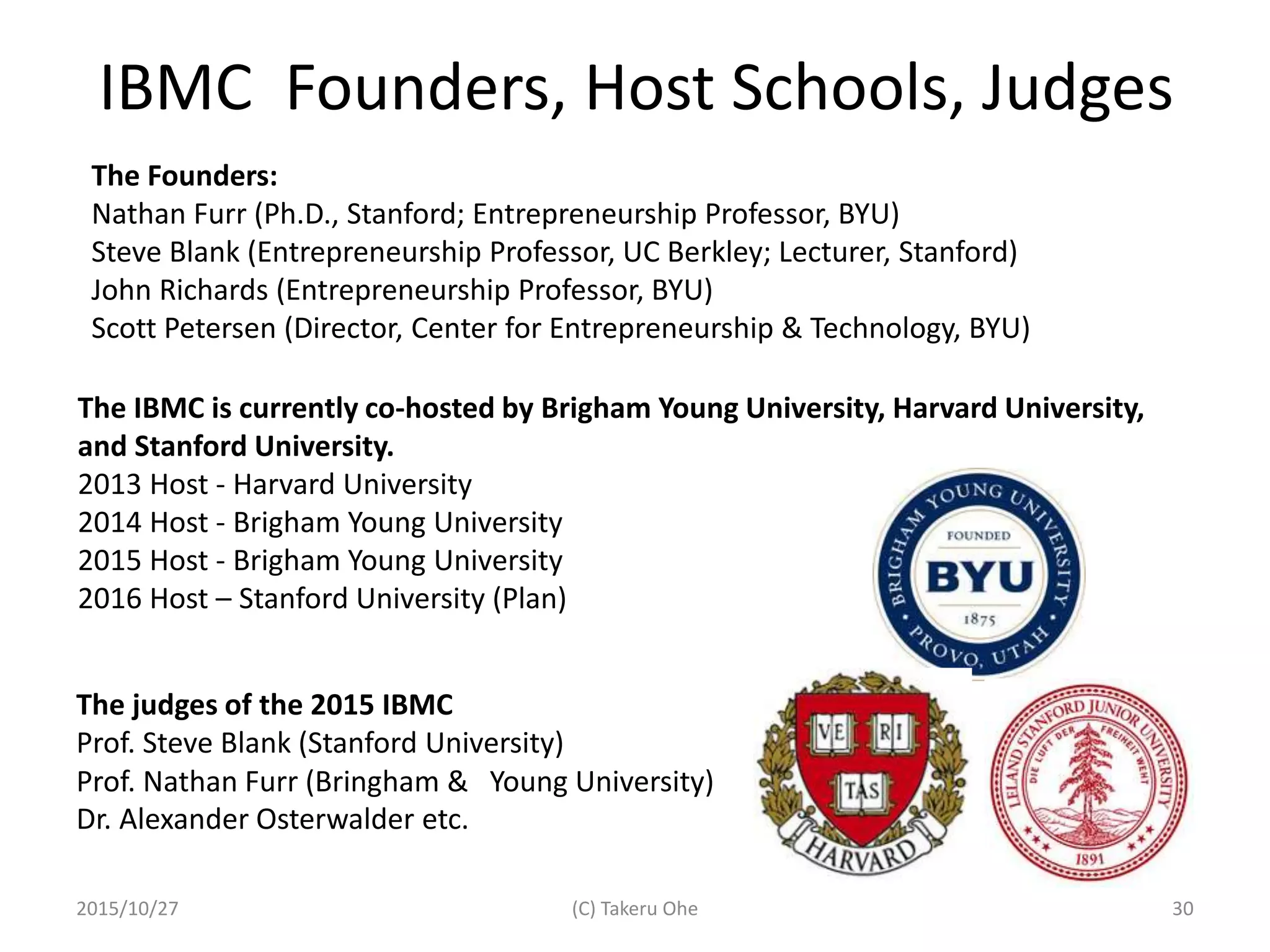 Introduction to Japan Business Model Competition | PPTX