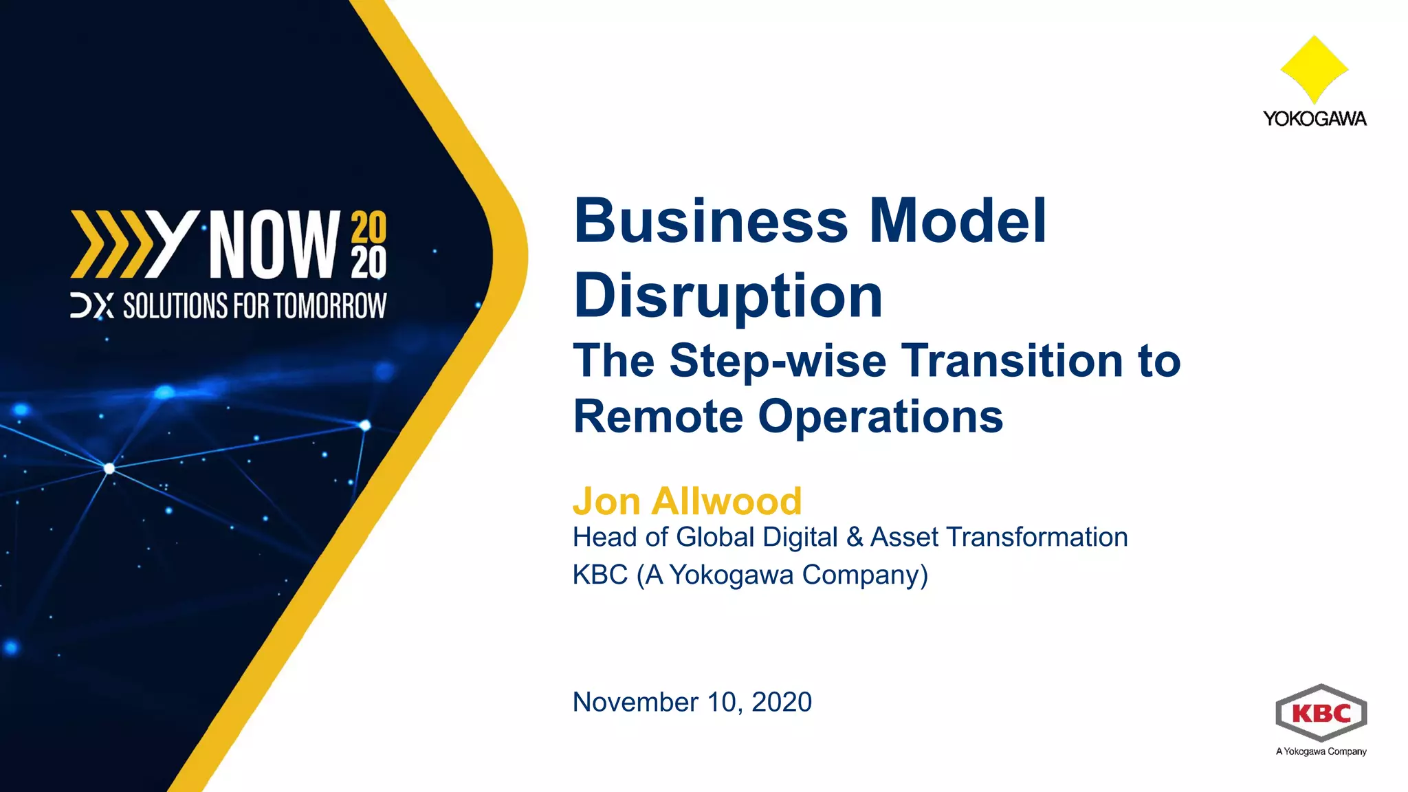 Business Model Disruption - The Step-wise Transition to Remote ...