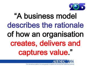 Business model explanation | PDF