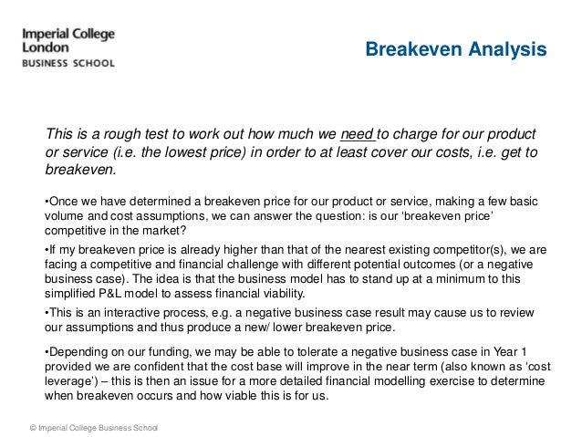 Business model financial viability 2013