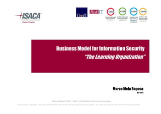 Business Model For Information Security | PPT