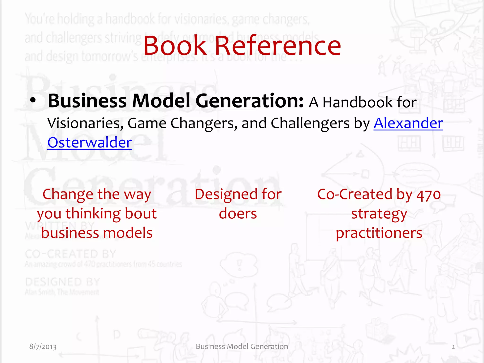 Business Model Generation | PDF
