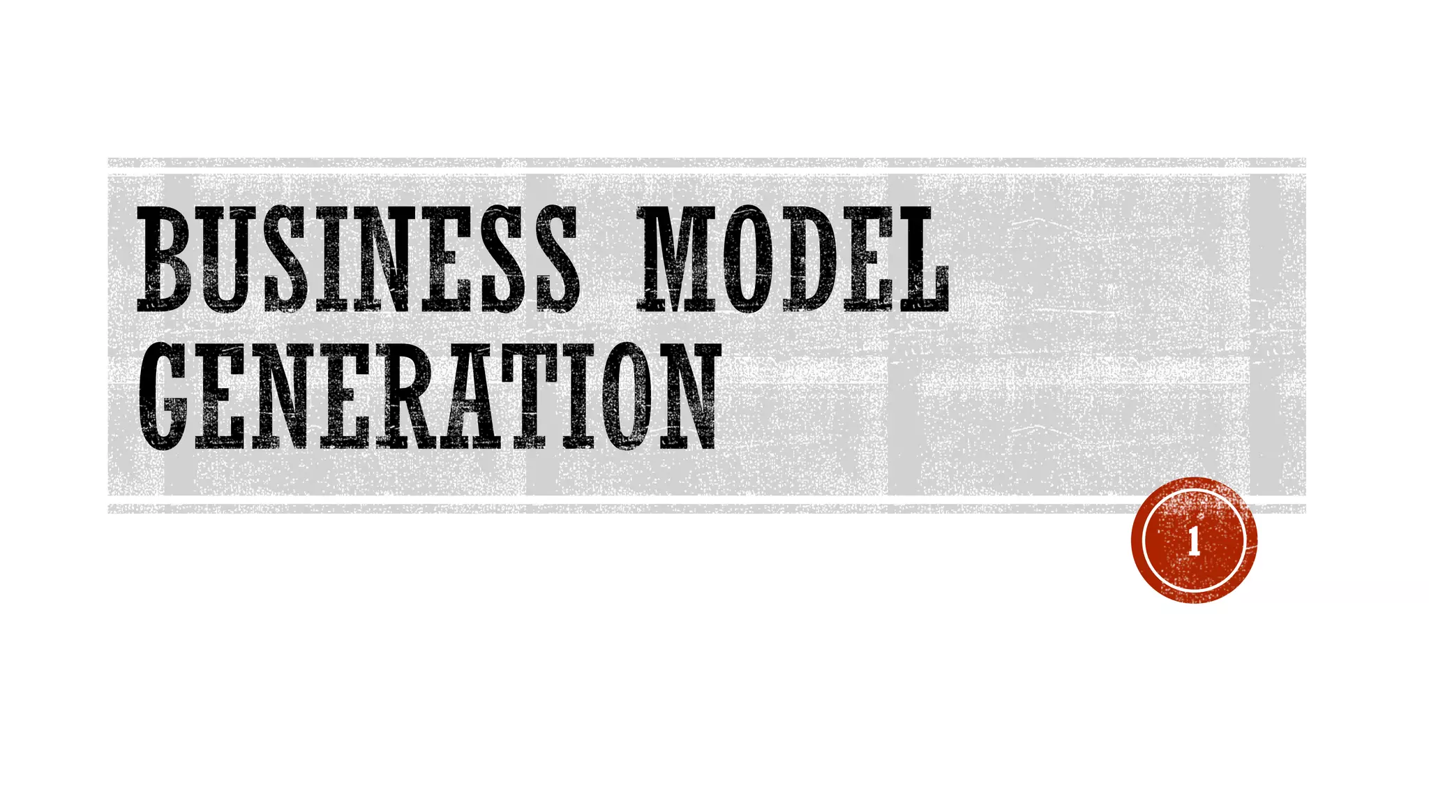 Business model generation | PDF