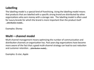 Business model marketing course 3 | PPT