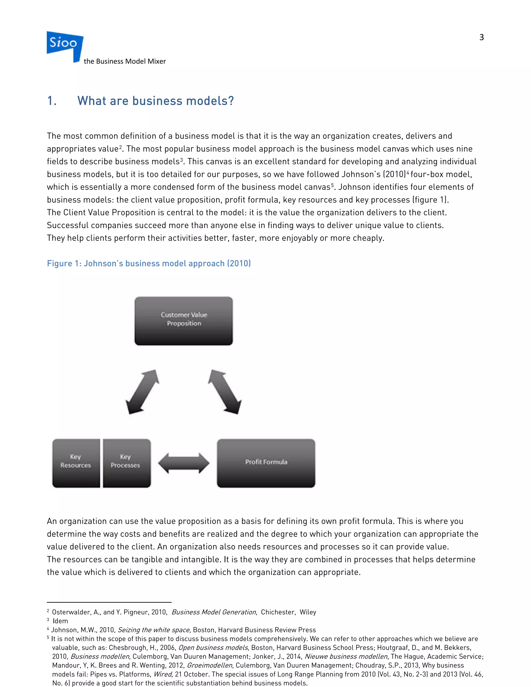 Business model mixer for consulting | PDF