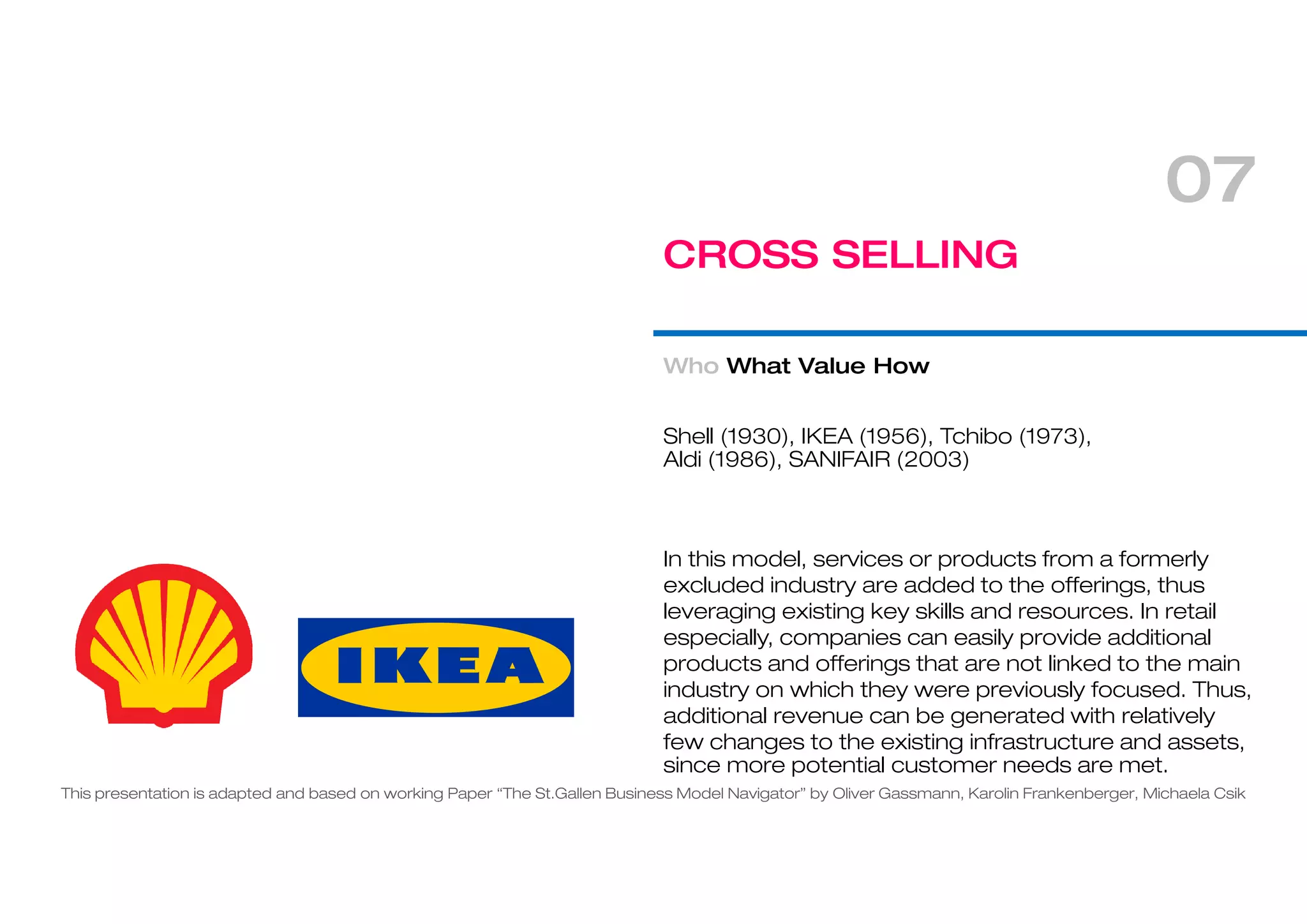 Business model navigator 55 business model patterns | PDF