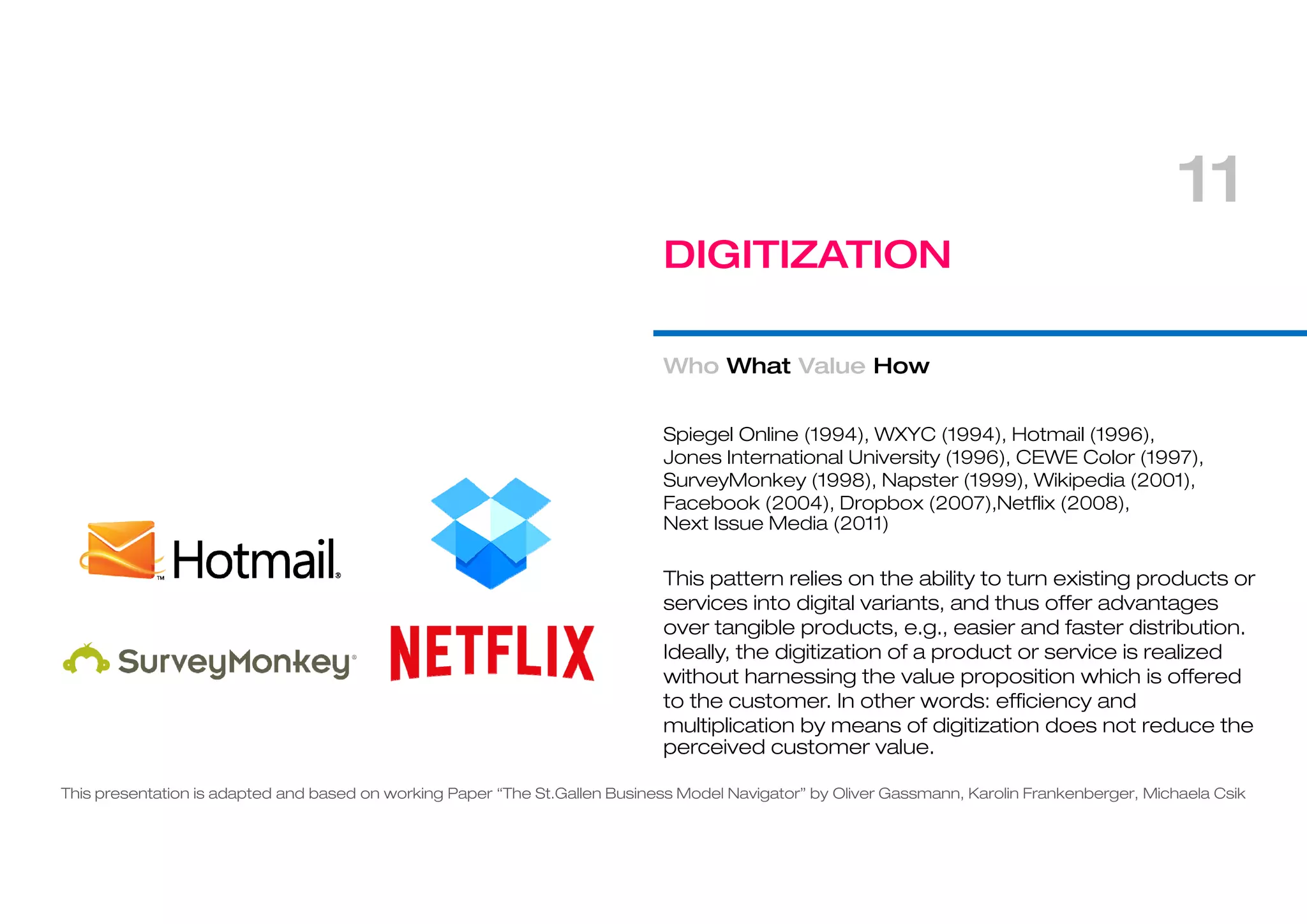 Business model navigator 55 business model patterns | PDF