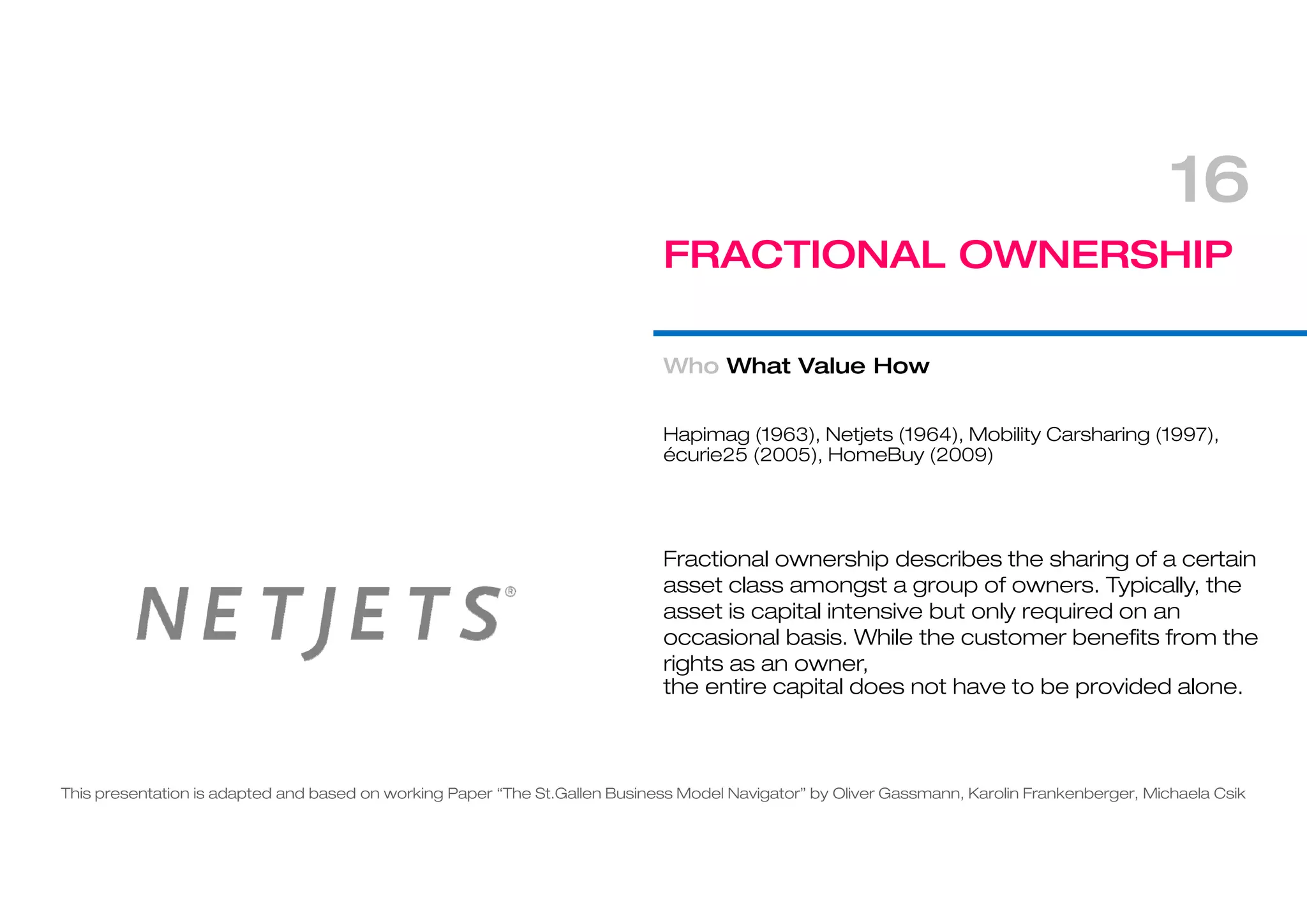 Business model navigator 55 business model patterns | PDF