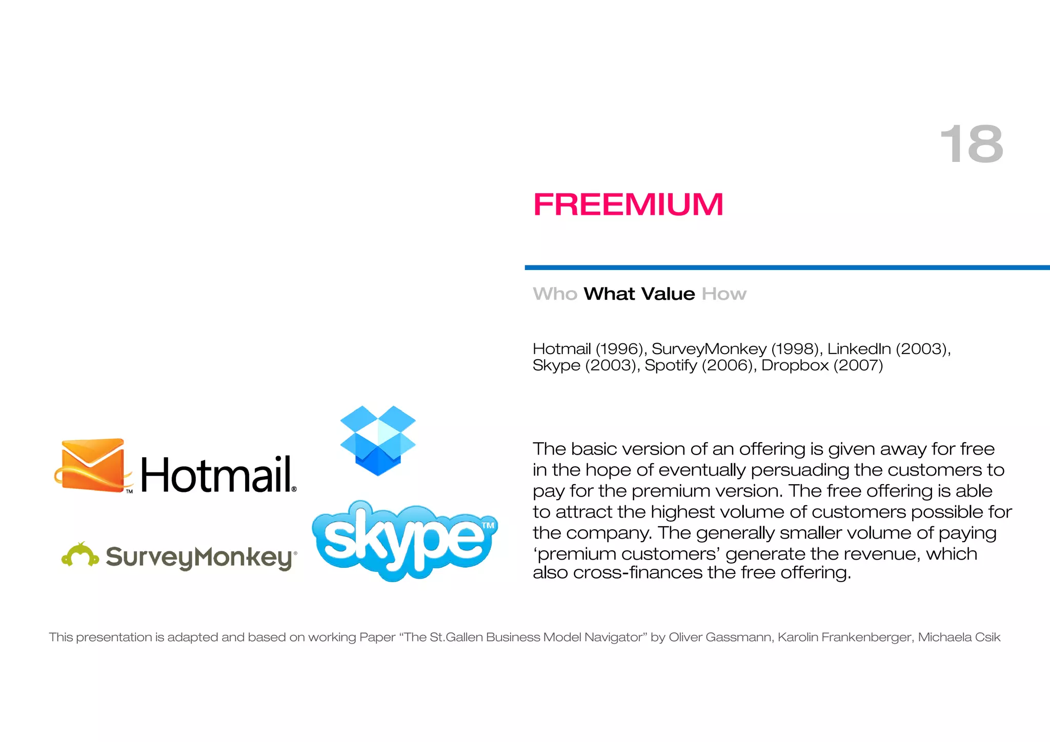 Business model navigator 55 business model patterns | PDF