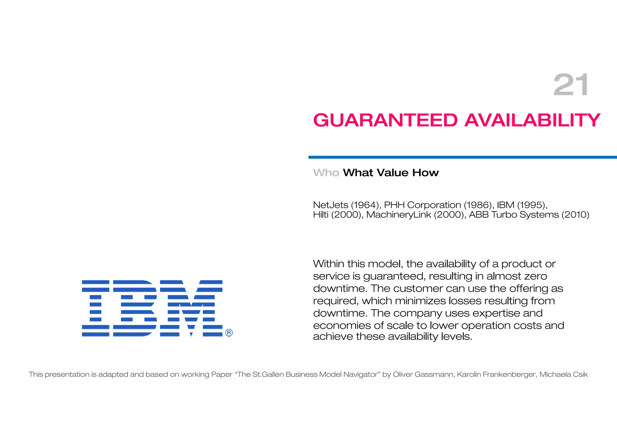 Business model navigator 55 business model patterns | PDF