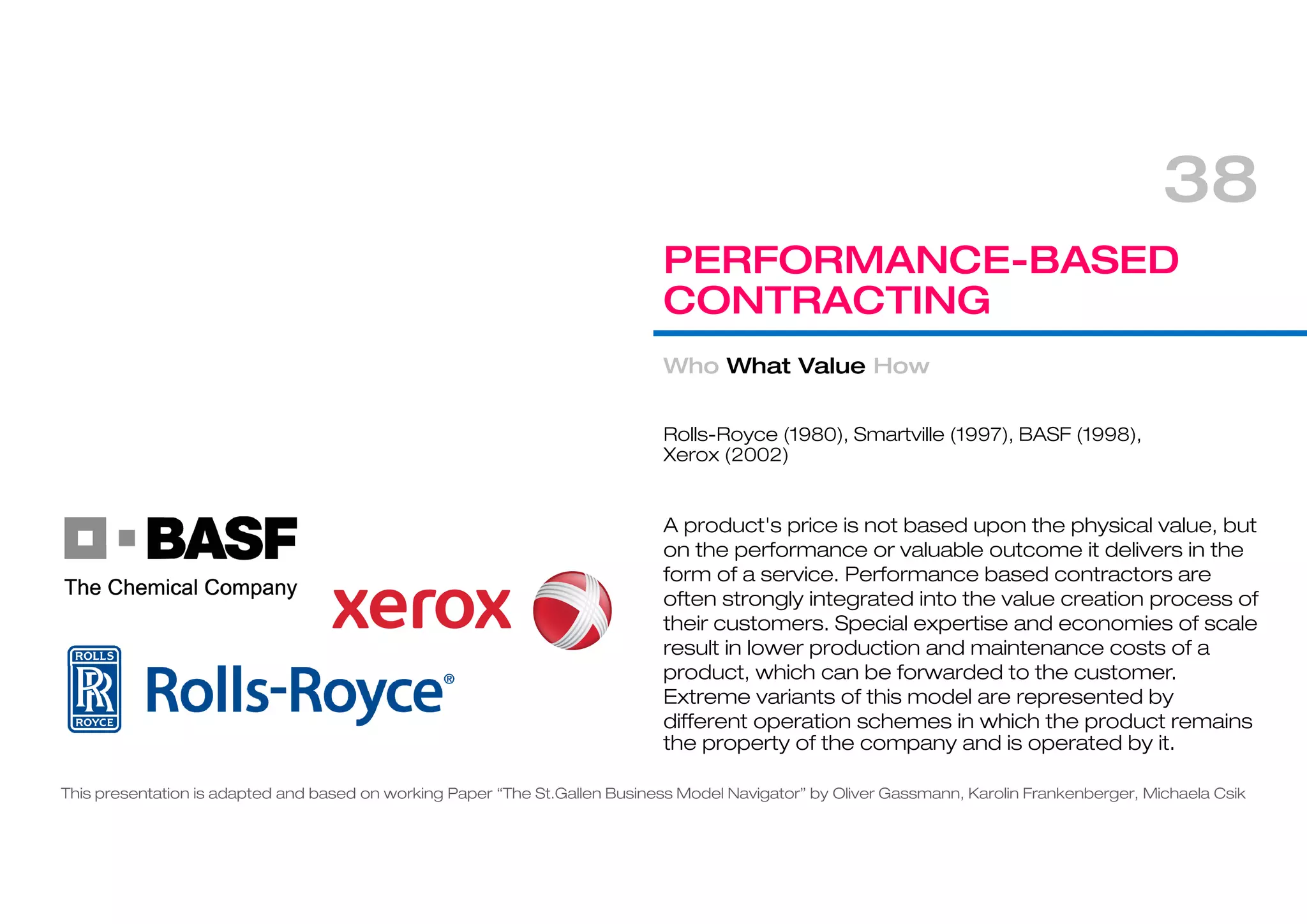 Business model navigator 55 business model patterns | PDF | Business ...