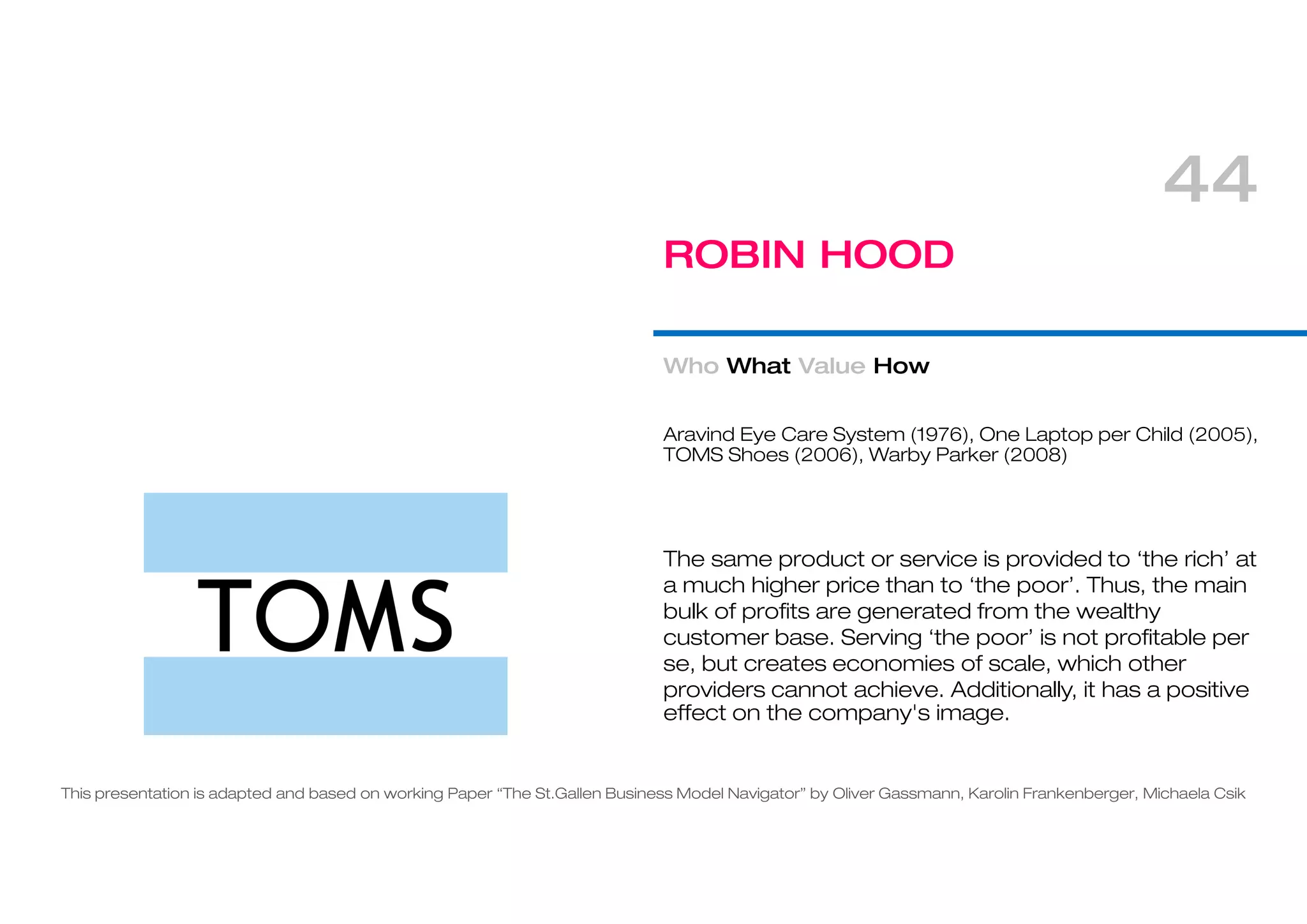 Business model navigator 55 business model patterns | PDF