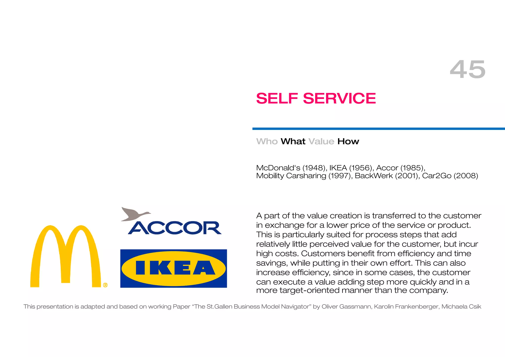 Business model navigator 55 business model patterns | PDF