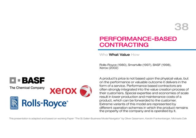 Business model navigator 55 business model patterns | PDF | Business ...