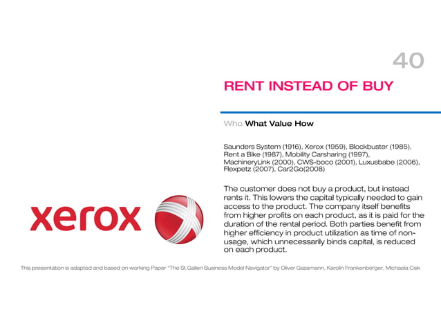 Business model navigator 55 business model patterns | PDF | Business ...