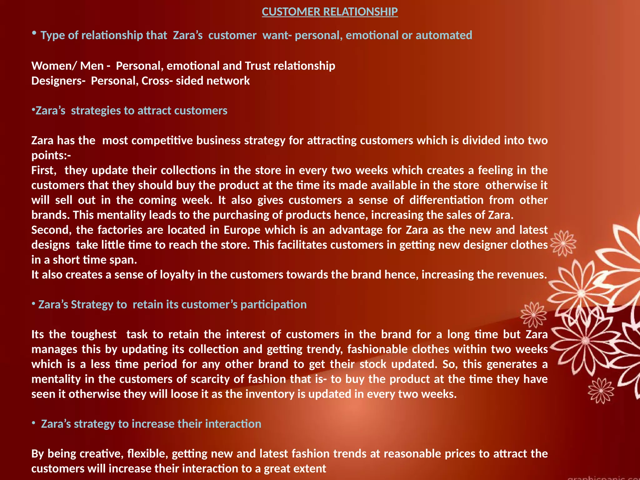 Business model of zara | PDF