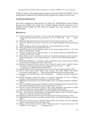 Business models for the next generation of mobile communications | PDF