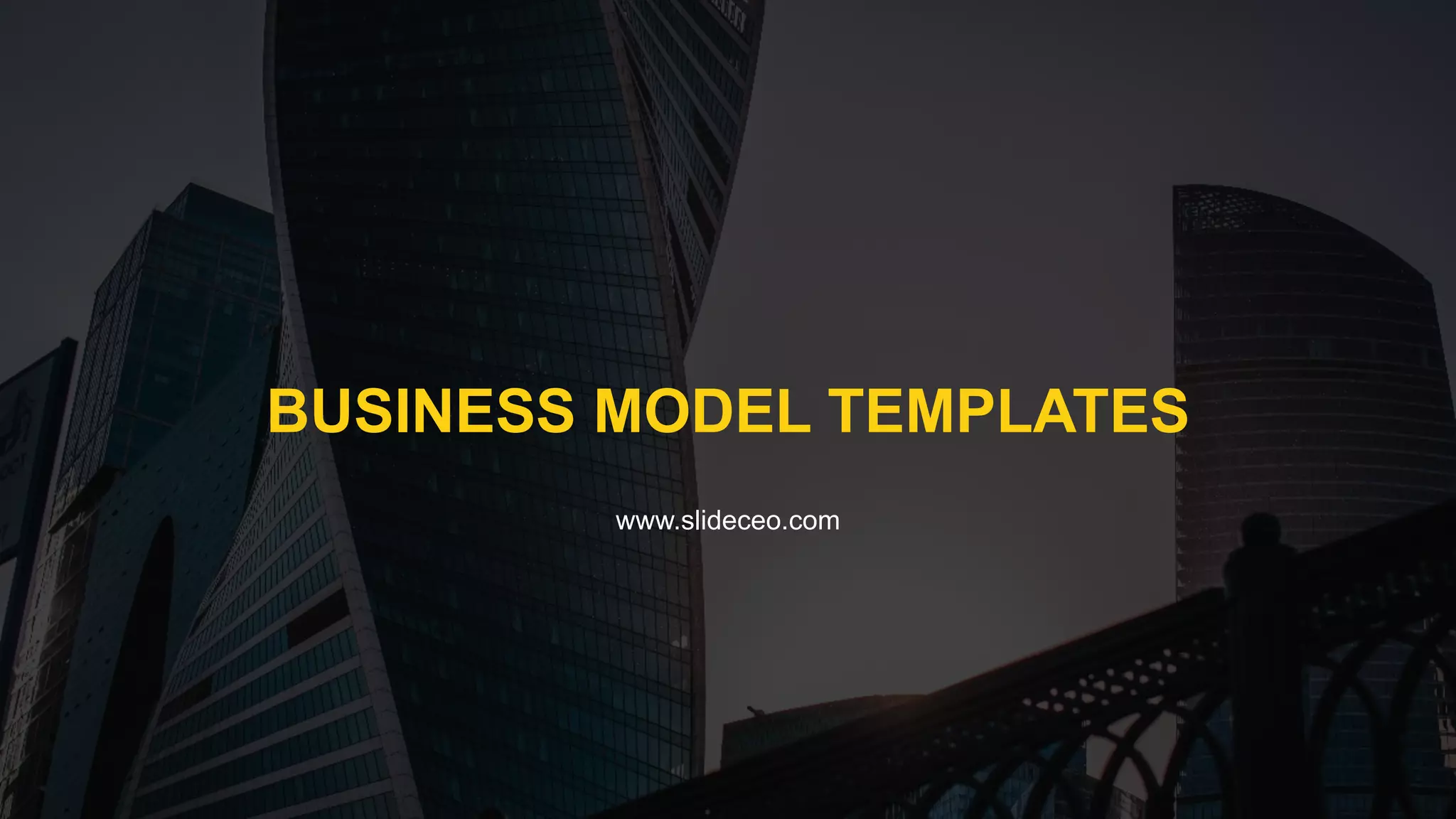 Business model templates | PDF