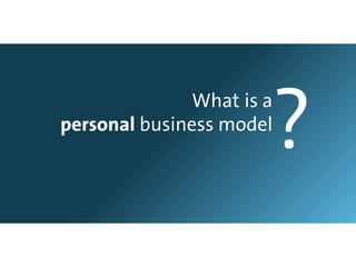 Business Model You | PDF