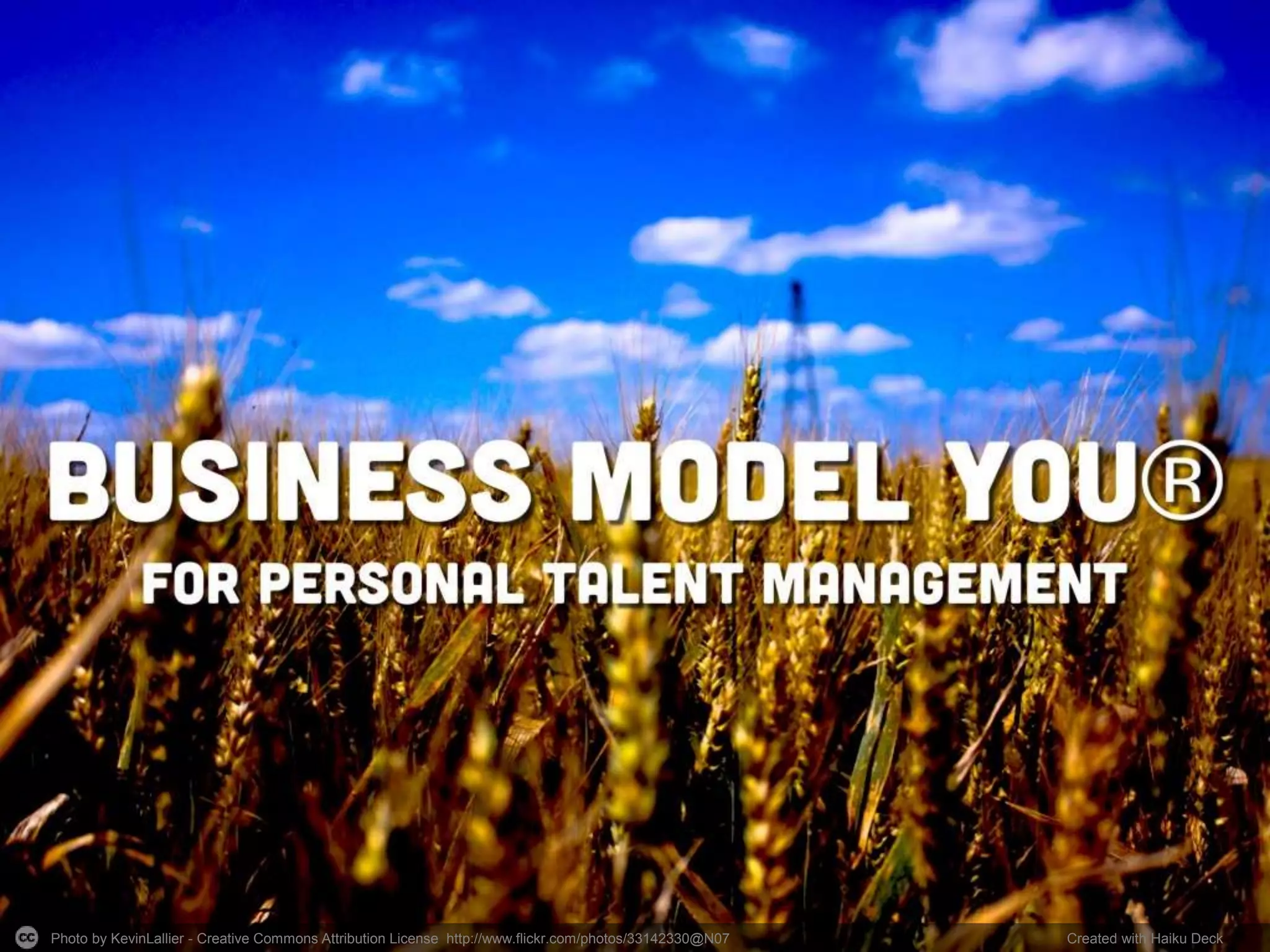 What is Business Model You®? | PPT