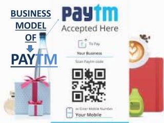 Business mode of paytm | PPT